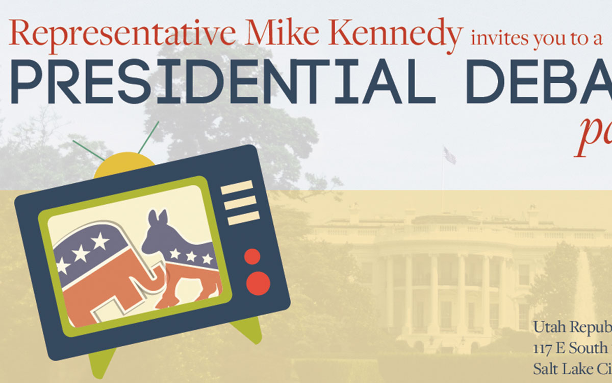 Presidential Debate Invitation - Ben Pingel:: Portfolio